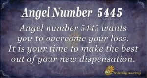 Angel Number 5445 Meaning: Overcome Your Loss - SunSigns.Org