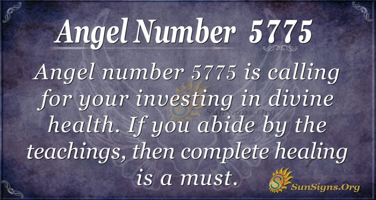 Angel Number 5775 Meaning: Healing Is a Must - SunSigns.Org