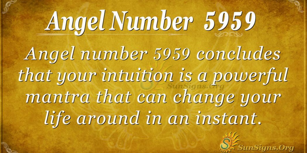 Angel Number 5959 Meaning: You have a Calling in the Universe
