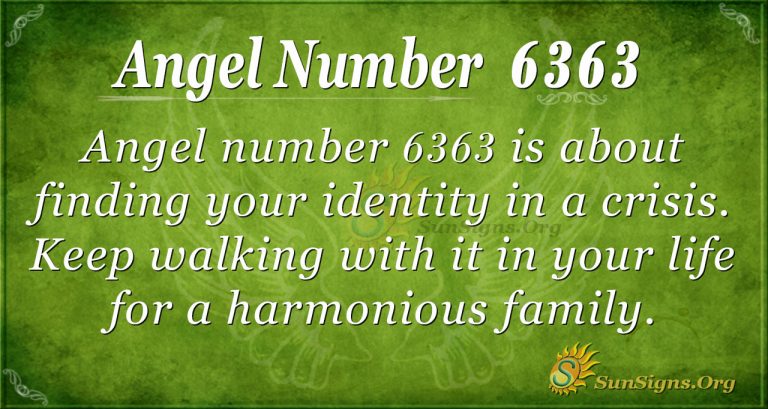 Angel Number 6363 Meaning: Finding Your Identity - SunSigns.Org