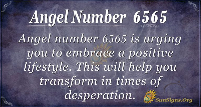 Angel Number 6565 Meaning: Living Positively - SunSigns.Org