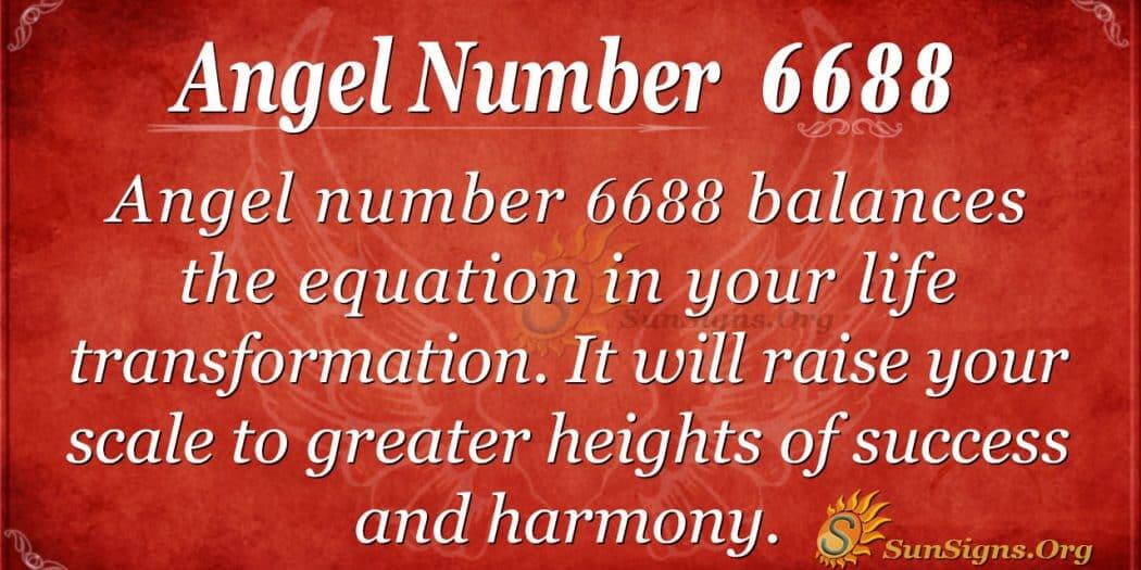 Angel Number 6688: Balancing the Equation - SunSigns.Org
