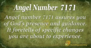Angel Number 7171 Meaning – God’s Power And Accomplishment