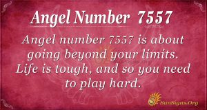 Angel Number 7557 Meaning: Beyond Limitations - SunSigns.Org