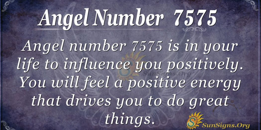 Angel Number 7575 Meaning – Letting Light Into Your life - SunSigns.Org