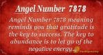 Angel Number 7878 Meaning - Will I Be Rich and Famous? - SunSigns.Org