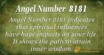 Angel Number 8181 Meaning: The Path to Attaining Inner Wisdom ...