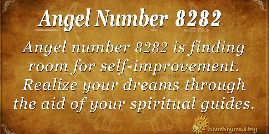 Angel Number 8282 Meaning: Finding Room for Self-Improvement
