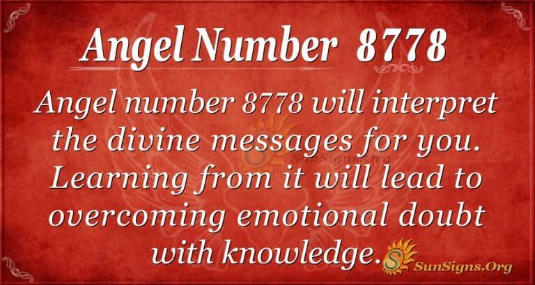 Angel Number 8778 Meaning: Interpreting Divine Messages - SunSigns.Org
