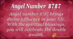 Angel Number 8787 Meaning: Divine Affluence - SunSigns.Org