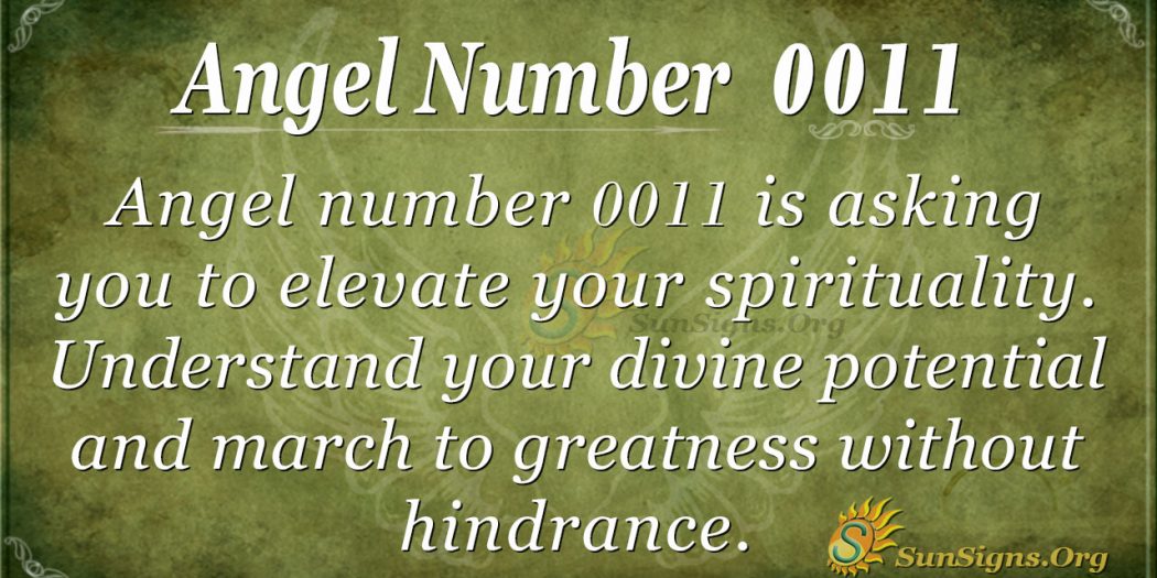 Angel Number 0011 Meaning: Spiritual Maturity - SunSigns.Org