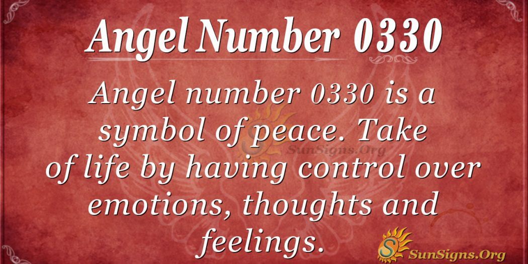 Angel Number 0330 Meaning - Say Yes To Your Desires - SunSigns.Org