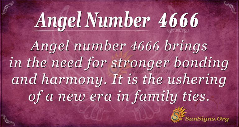 Angel Number 4666 Meaning: Strengthening Family Ties - SunSigns.Org