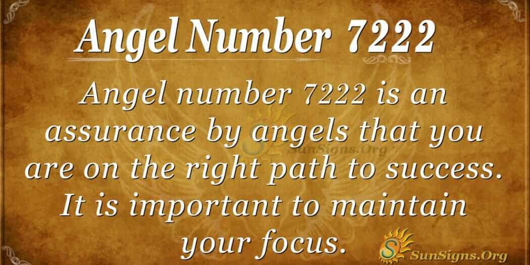 Angel Number 7222 Meaning - Freedom! - SunSigns.Org