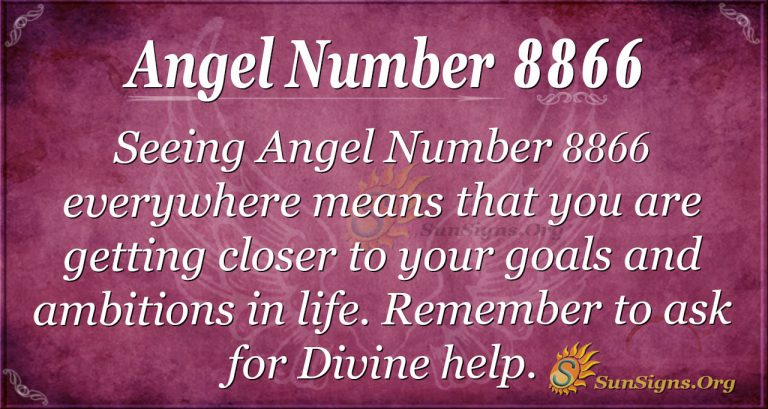 Angel Number 8866 Meaning: Why You Keep Seeing It? - SunSigns.Org