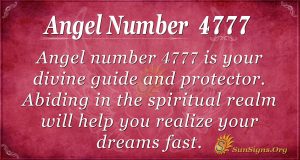 Angel Number 4777 Meaning: Divine Protection - SunSigns.Org