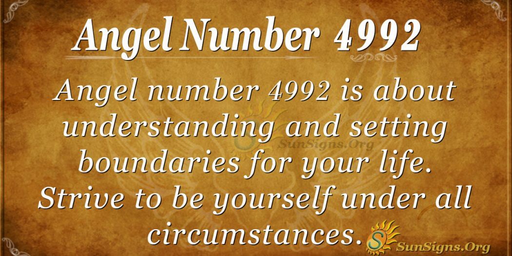 Angel Number 4992 Meaning: Setting the Standards - SunSigns.Org