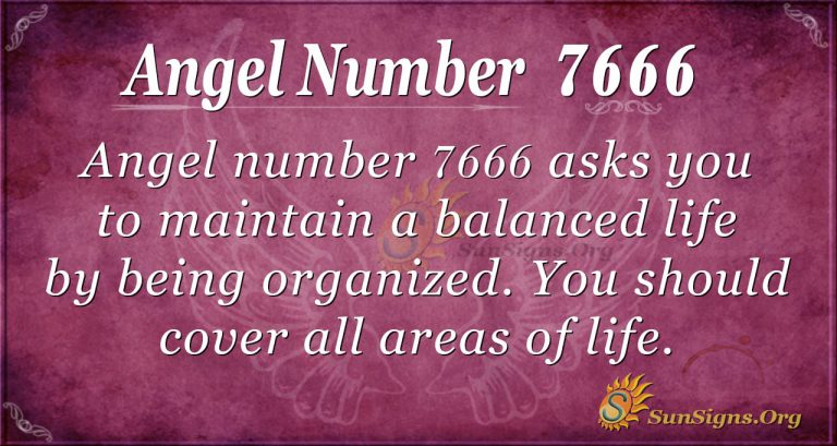 Angel Number 7666 Meaning: Balance Brings Peace - SunSigns.Org
