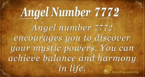 Angel Number 7772 Meaning: Discovering Your Mystic Powers