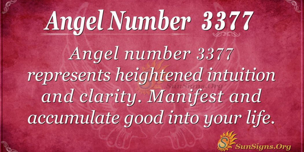 Angel Number 3377 Meaning: Heightened Intuition and Clarity