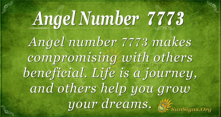 Angel Number 7773 Meaning: Compromise with Others - SunSigns.Org