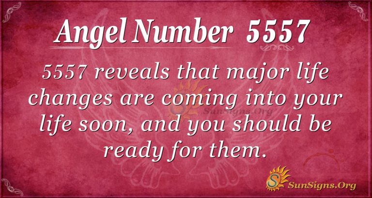 Angel Number 5557 Meaning - Spirituality And Change - SunSigns.Org