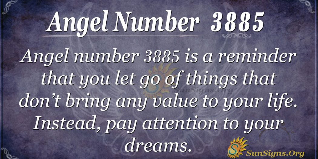 Angel Number 3885 Meaning: Admitting Your Flaws - SunSigns.Org