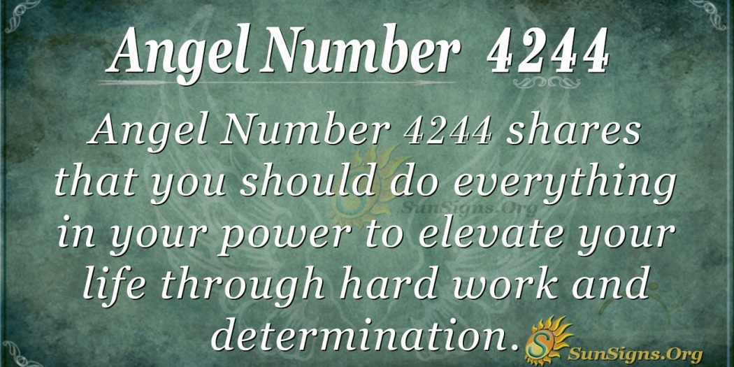 Angel Number 4244 Meaning - Making Your Life Beautiful - SunSigns.Org