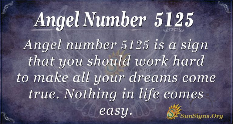Angel Number 5125 Meaning - Aiming For The Highest - SunSigns.Org