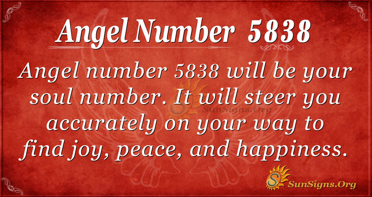 ANGEL NUMBER 5838: IS IT MY SOUL NUMBER?