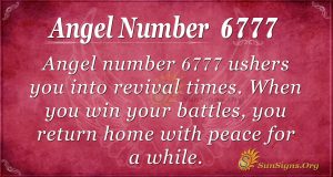 Angel Number 6777 Meaning: Revival Times - SunSigns.Org
