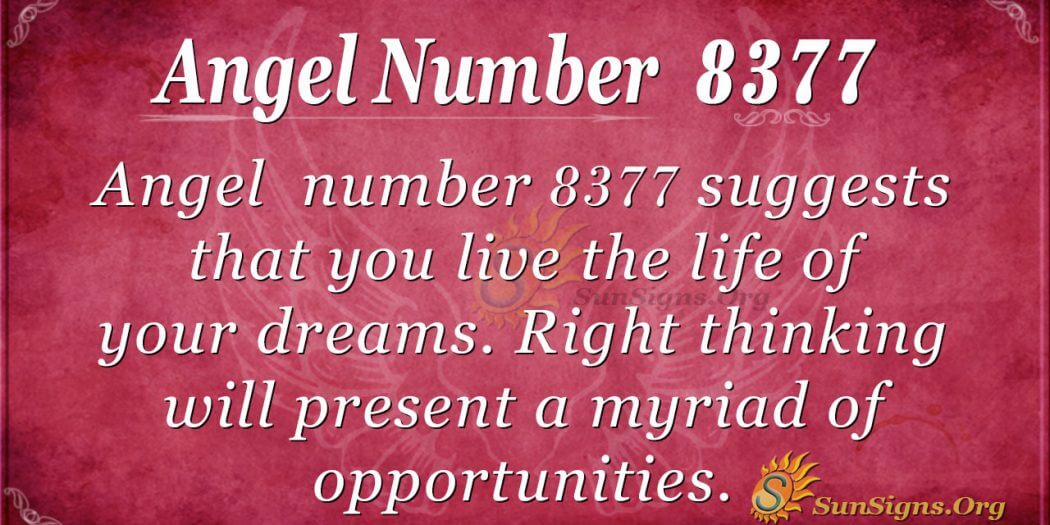 Angel Number 8377 Meaning: Strive to Conquer the Failures