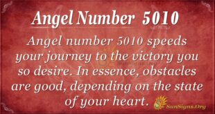 Angel Number 5010 Meaning - Beneficial Changes In Life - SunSigns.Org