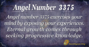 Angel Number 3375 Meaning: Eternal Growth | SunSigns.Org
