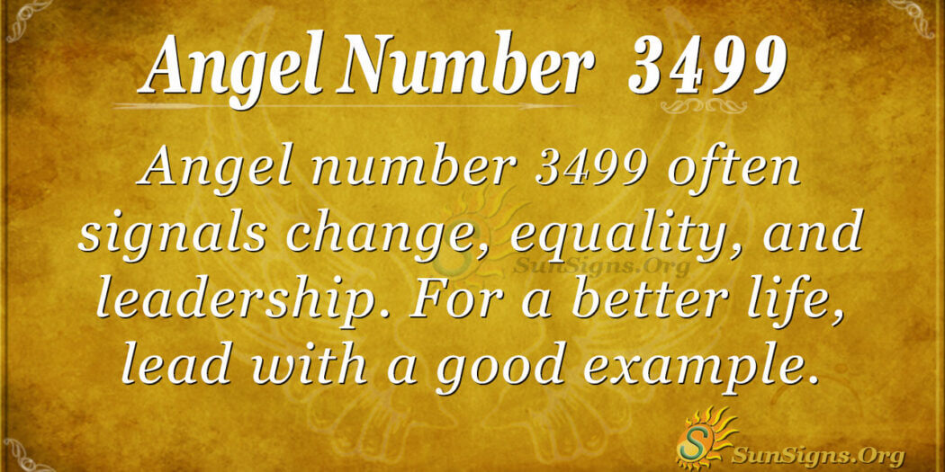 Angel Number 3499 Meaning: Inner Bliss And Contentment - SunSigns.Org