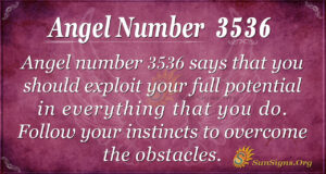 Angel Number 3536 Meaning: Unleash Your Potential - SunSigns.Org