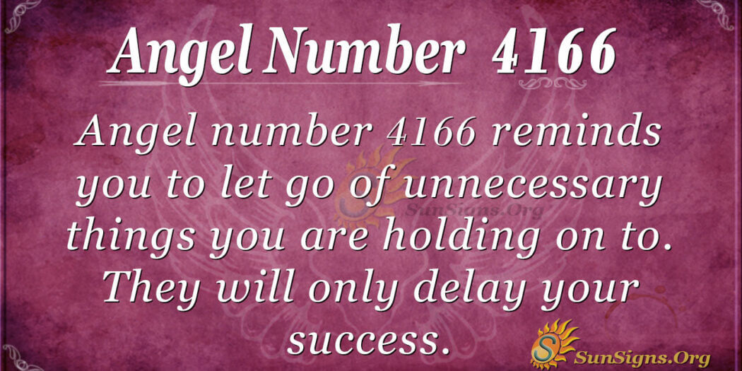 Angel Number 4166 Meaning: Replacing Bad Habits - SunSigns.Org