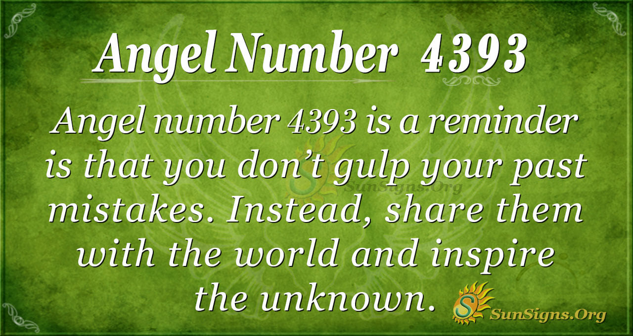 Angel Number 4393 Meaning: Turning Knowledge Into Action