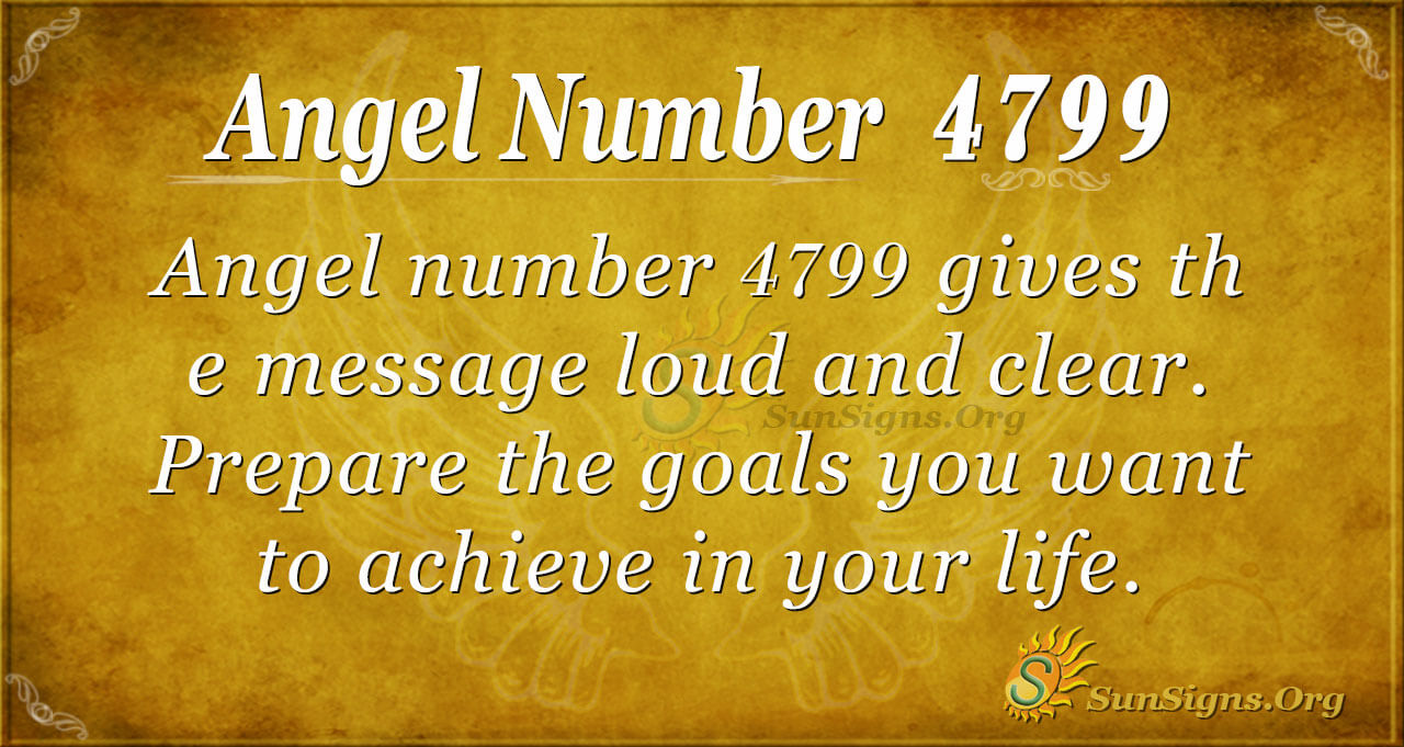ANGEL NUMBER 4799: CREATE YOUR OWN DESTINY