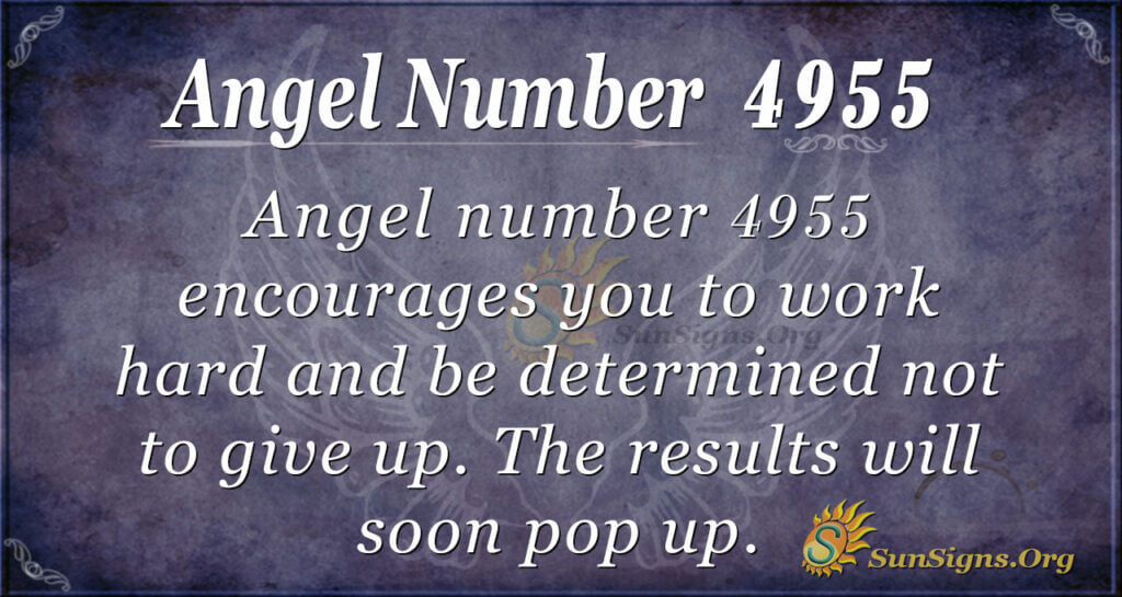 Angel Number 4955 Meaning: Perseverance Pays | SunSigns.Org