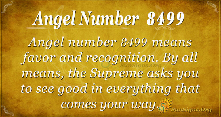 Angel Number 8499 Meaning: Hope And Faith - SunSigns.Org