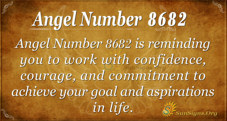 Angel Number 8682 Meaning : Continue Working Hard - SunSigns.Org