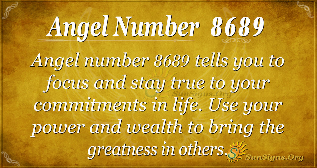 Angel Number 8689 Meaning: Let Your Achievements Benefit Others