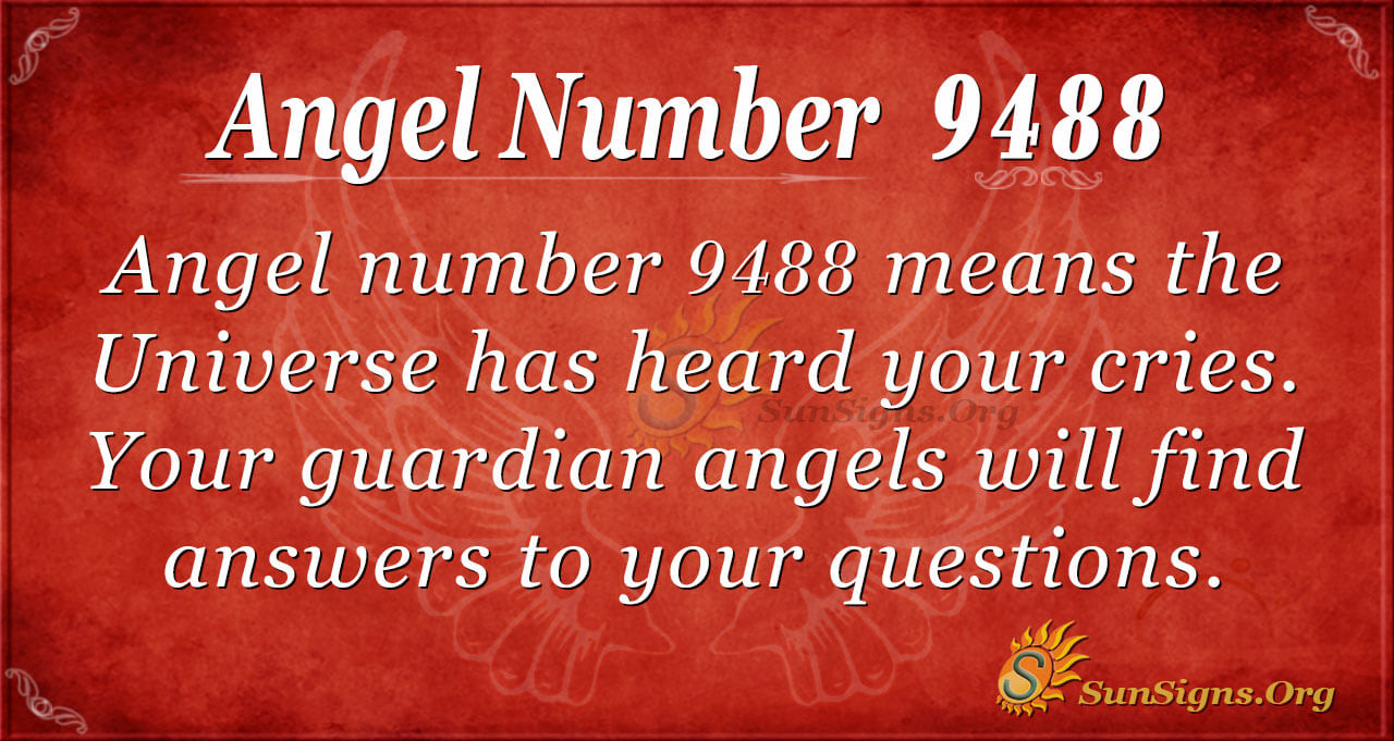 Angel Number 9488 - Your Destiny Has Been Drawn