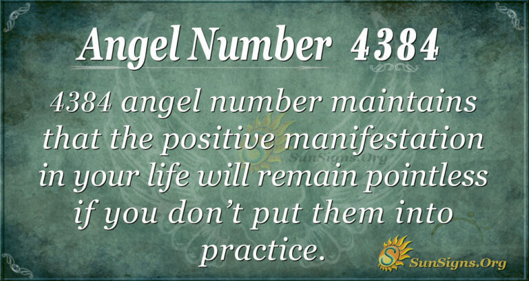 Angel Number 4384 Meaning: Complete Renewal - SunSigns.Org