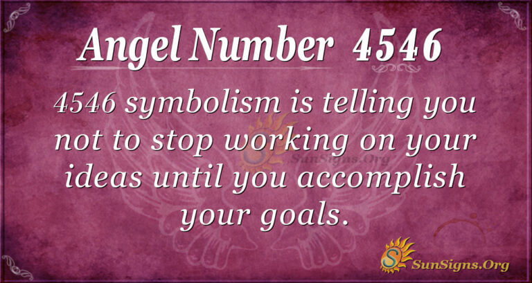 Angel Number 4546 Meaning - Honesty Is The Best Way - SunSigns.Org
