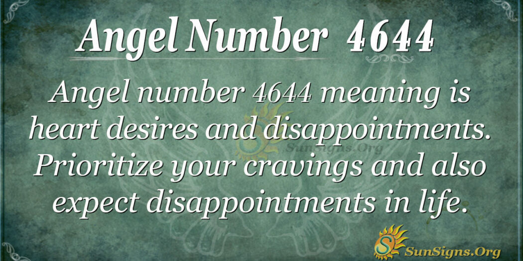 Angel Number 4644 Meaning: Rely On Yourself - SunSigns.Org