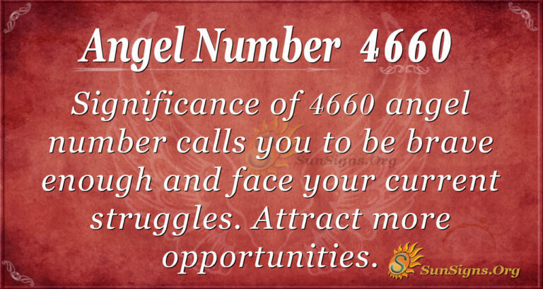 Angel Number 4660 Meaning: Inner Strength And Purpose - SunSigns.Org