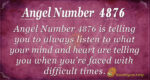 Angel Number 4876 Meaning - In With The New You - SunSigns.Org
