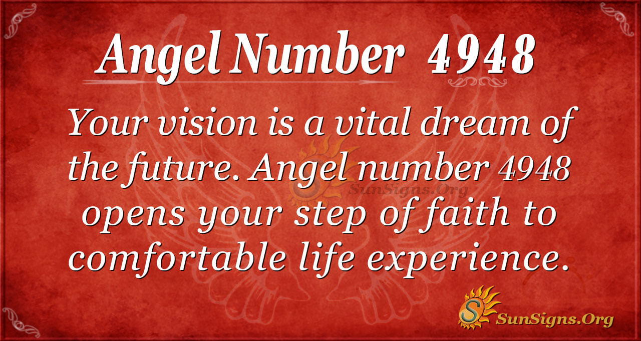 Angel Number 4948 Meaning: A Great Future - SunSigns.Org
